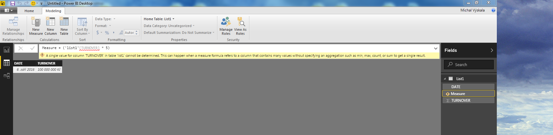 Solved: Measure = single value cannot be determined - Microsoft Fabric ...