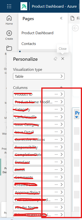Solved: Power BI Service : Personalization Pane Scrollbar ...