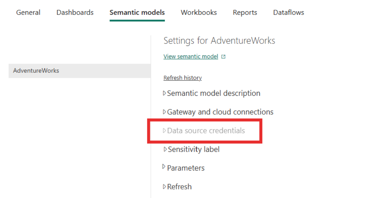 Solved Connected Semantic Model After Publish Error Microsoft Fabric 5487