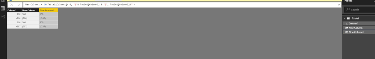 How to have bracket for negative values from SAP B... - Microsoft ...