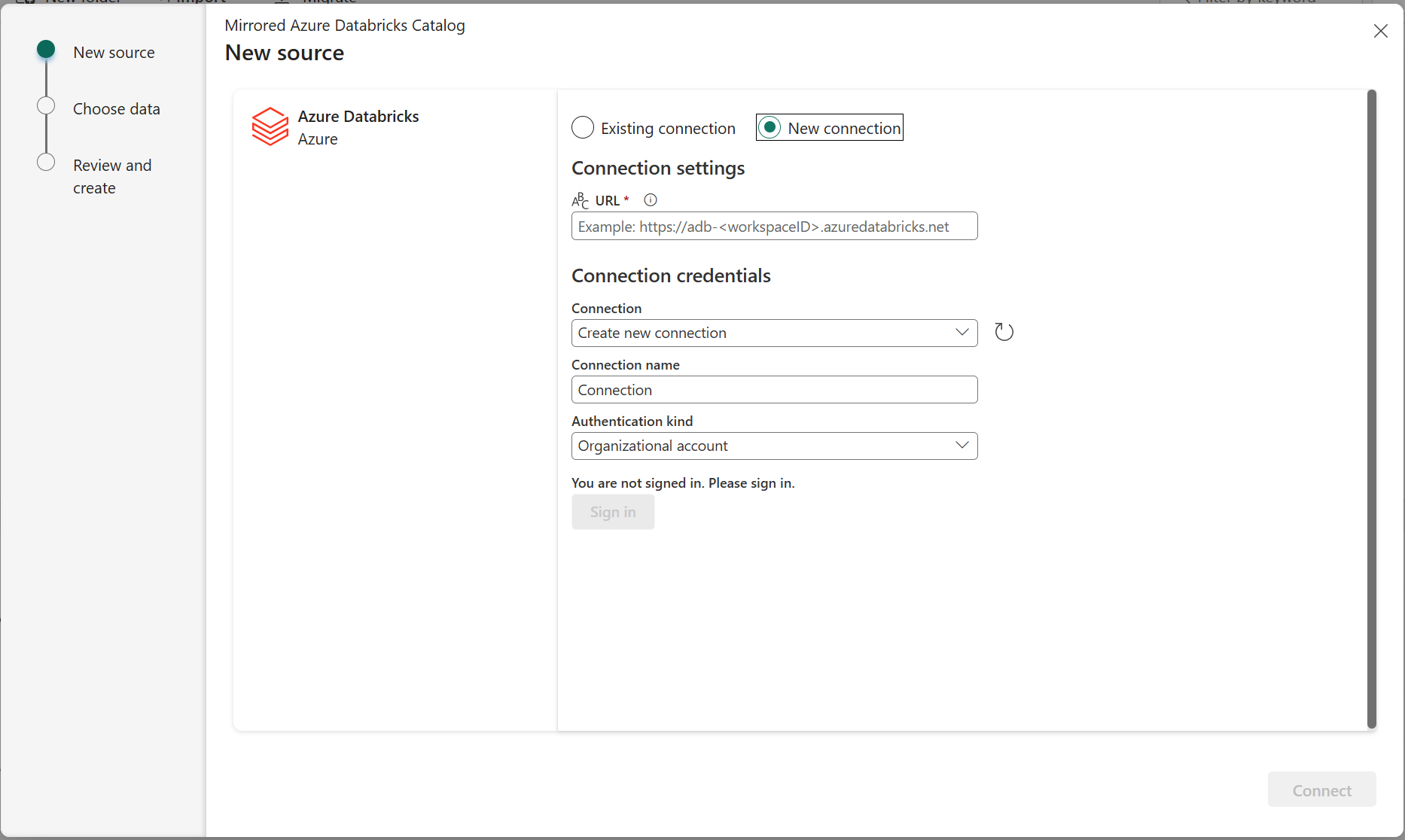 Unified by design: mirroring Azure Databricks Unit... - Microsoft ...