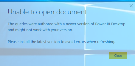 Find out a version of a PBI file - Microsoft Fabric Community