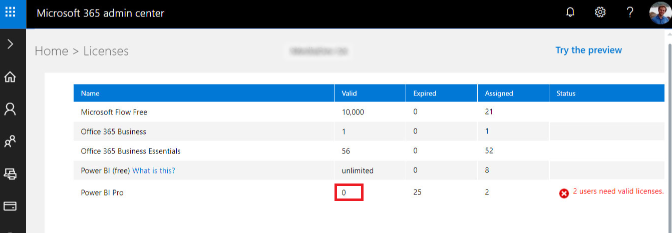 My Power BI Pro License is not recognized! Help! - Microsoft Fabric ...
