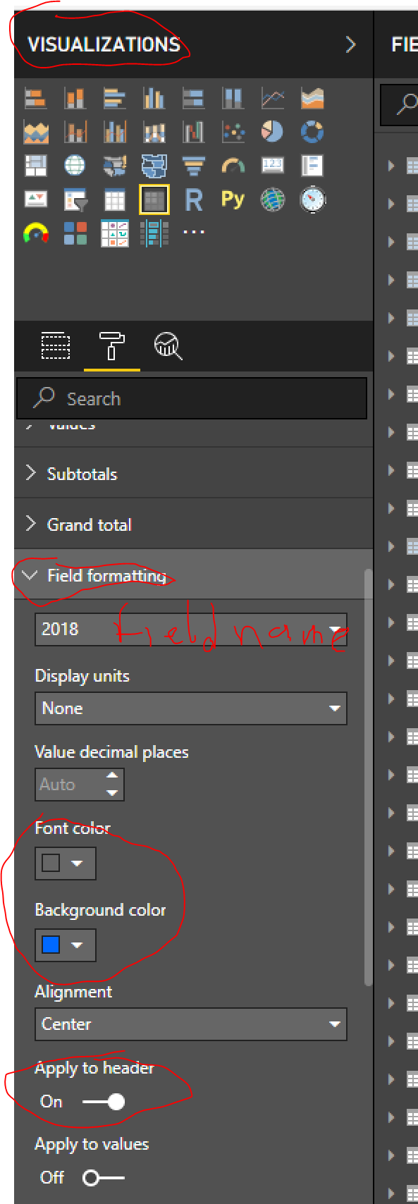Make negative values return in Parenthesis and Red - Microsoft Fabric ...