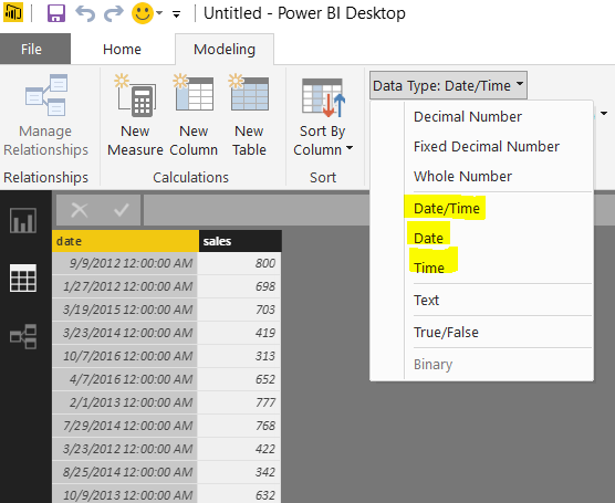 Solved: change default data type - Microsoft Fabric Community