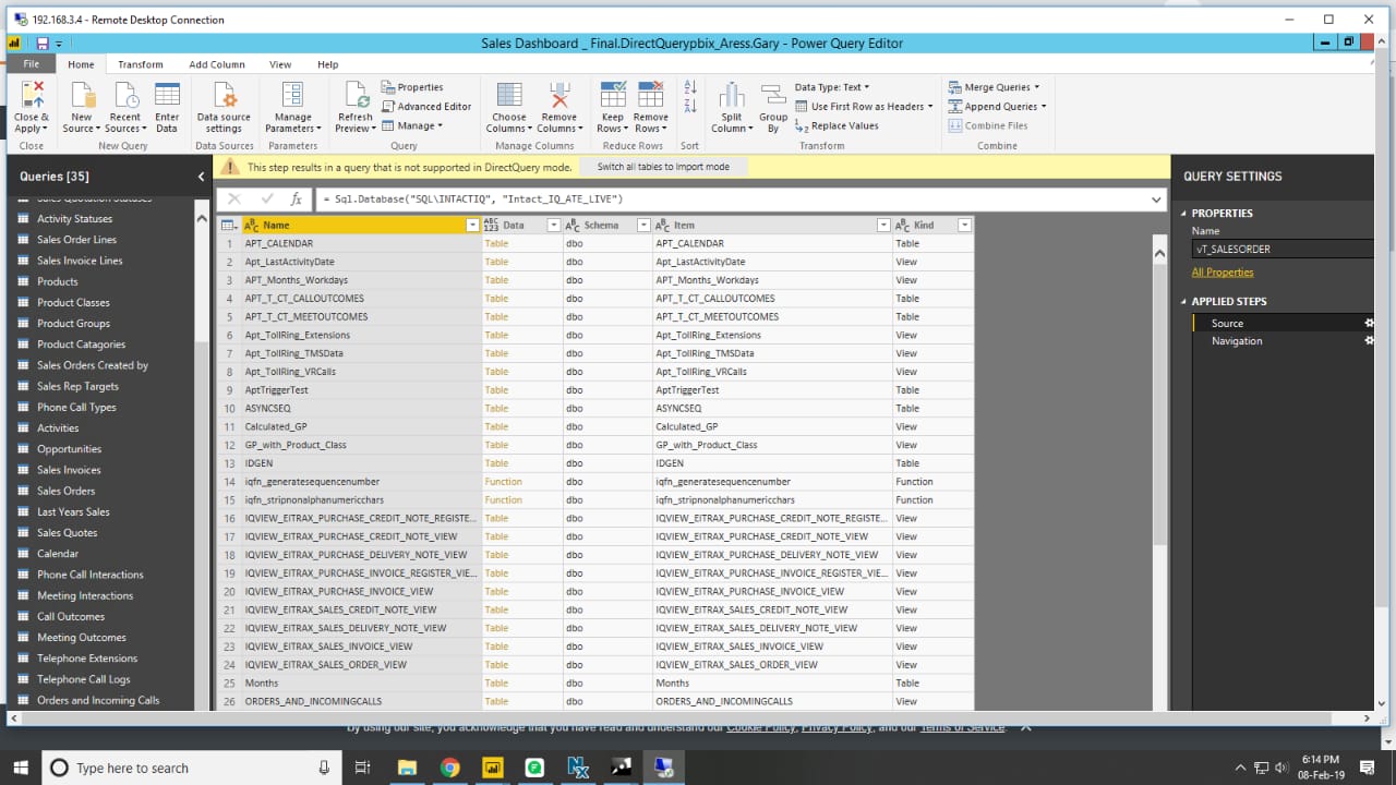 direct query - Microsoft Fabric Community