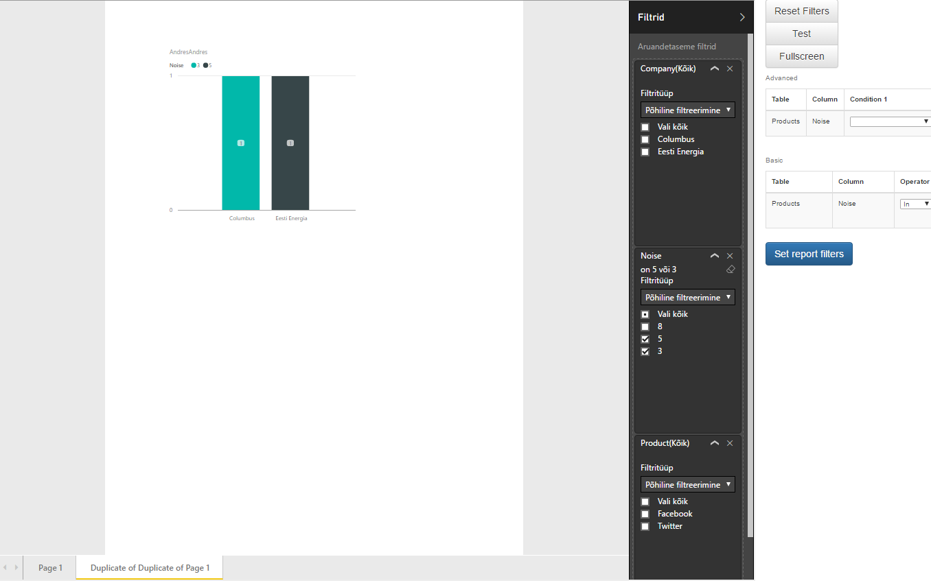Power Bi javascript api report filter issue - Microsoft Fabric Community