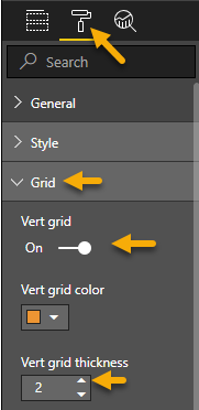 Solved: Vertical lines between columns on a matrix table - Microsoft ...