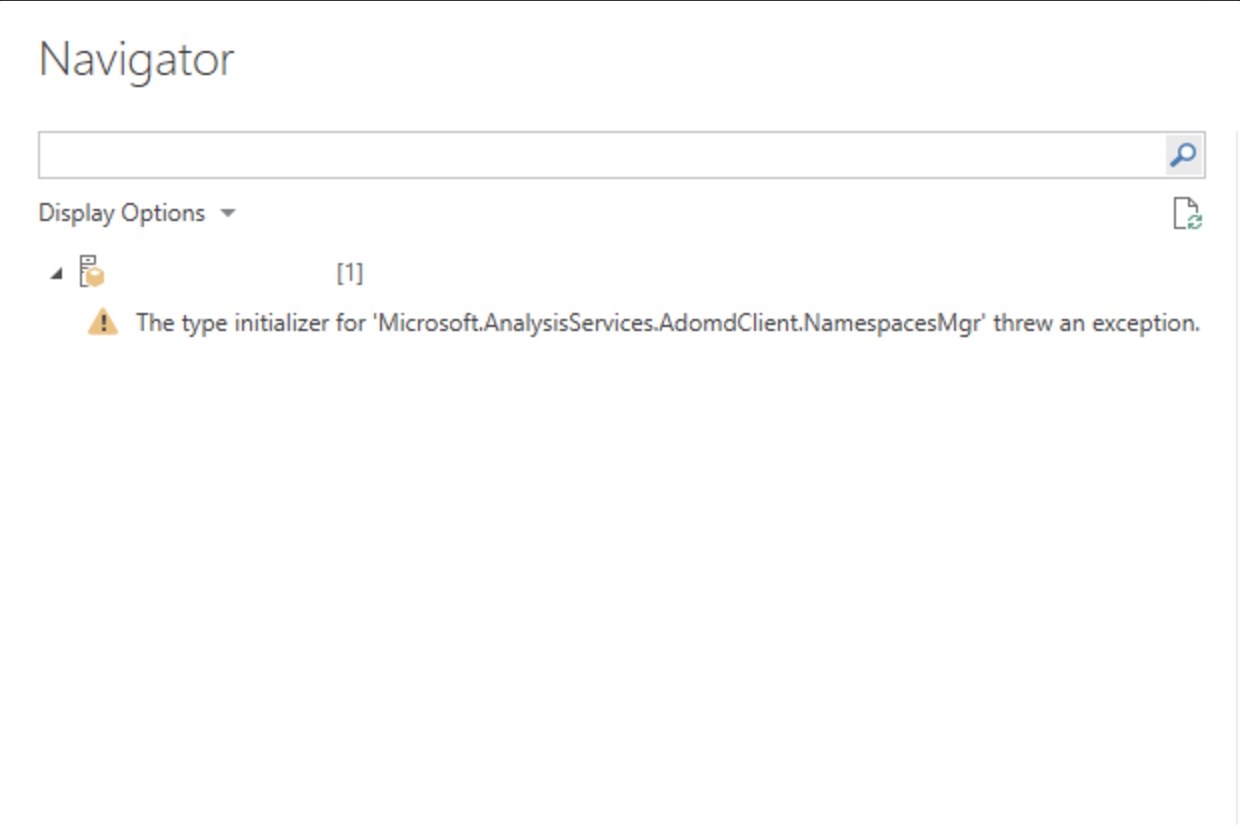 Solved: The type initialized for 'Microsoft.analysis's.Cli ...