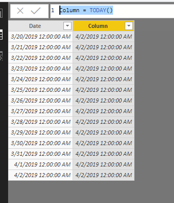 Solved: TODAY() - Measure vs Calculated column differences ...