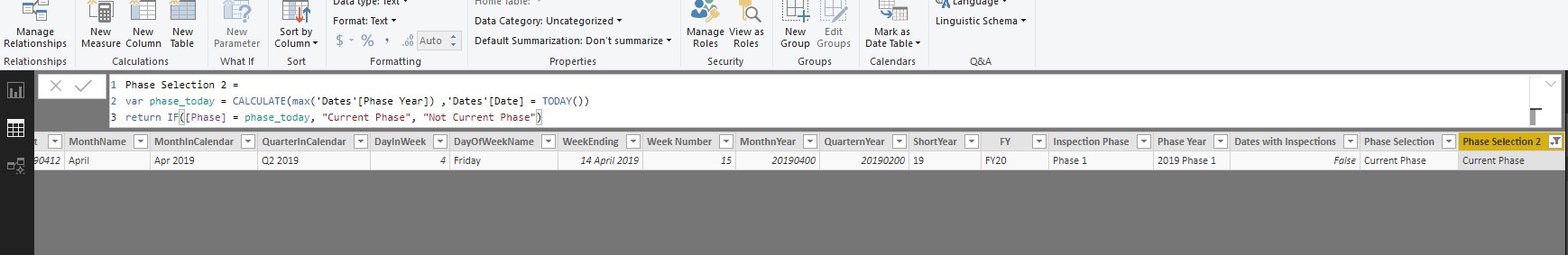 Solved: DAX Formula IF Statement Dates - Microsoft Fabric Community