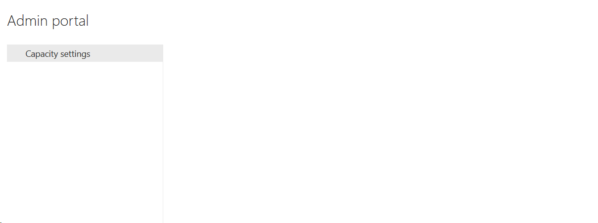 Solved: Premium shared capacity / does a user with Admin r ...