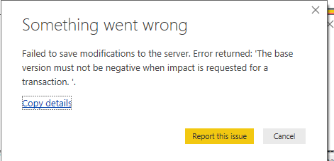 Solved: Error Message - Microsoft Fabric Community
