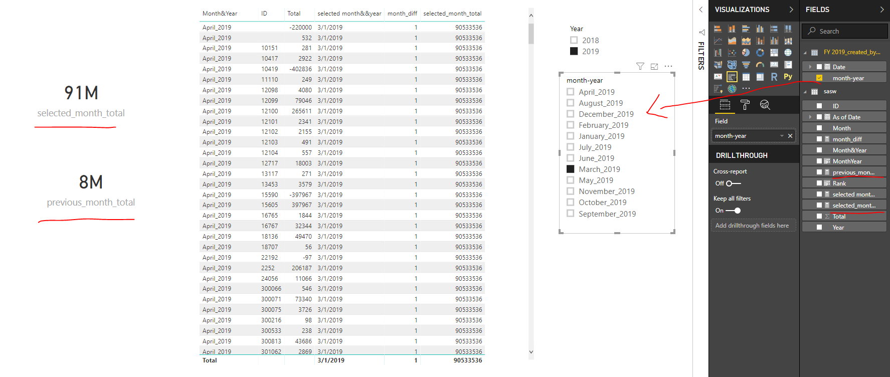 Solved: Filter Month with last month data - Microsoft Fabric Community