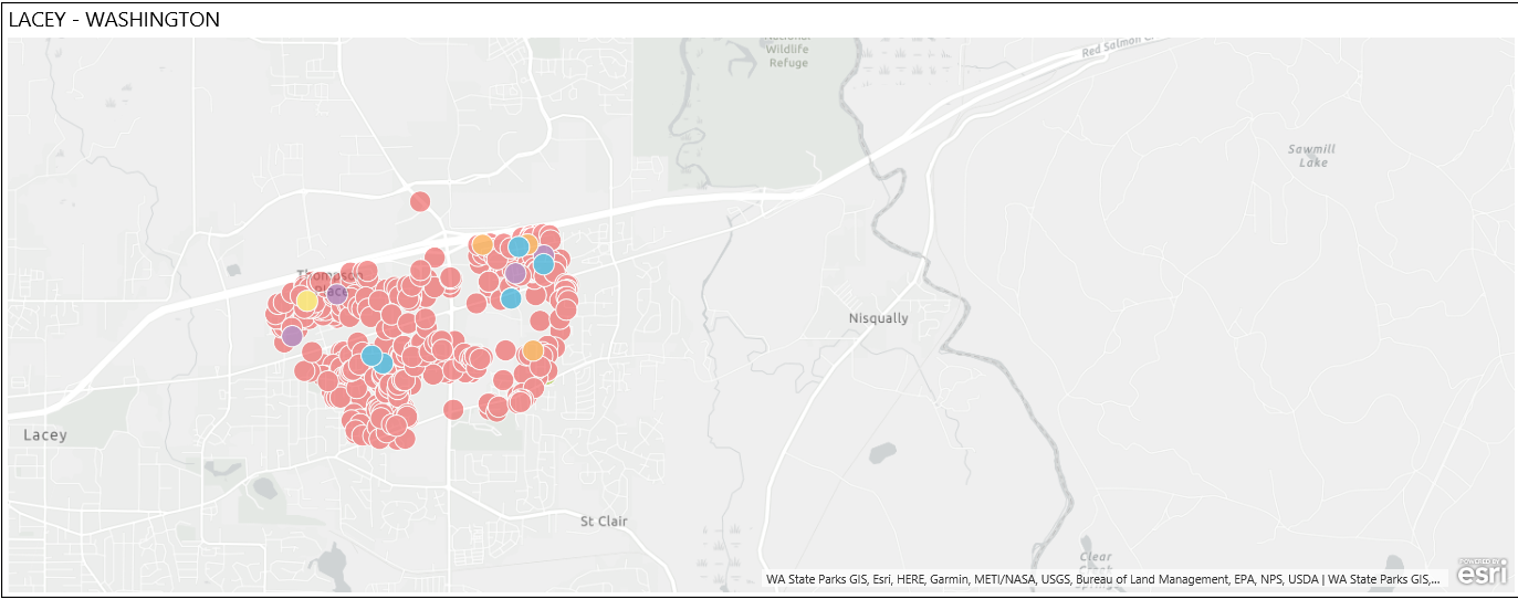 ArcGIS - Map theme, Symbol style, Pins, and Drive ... - Microsoft ...