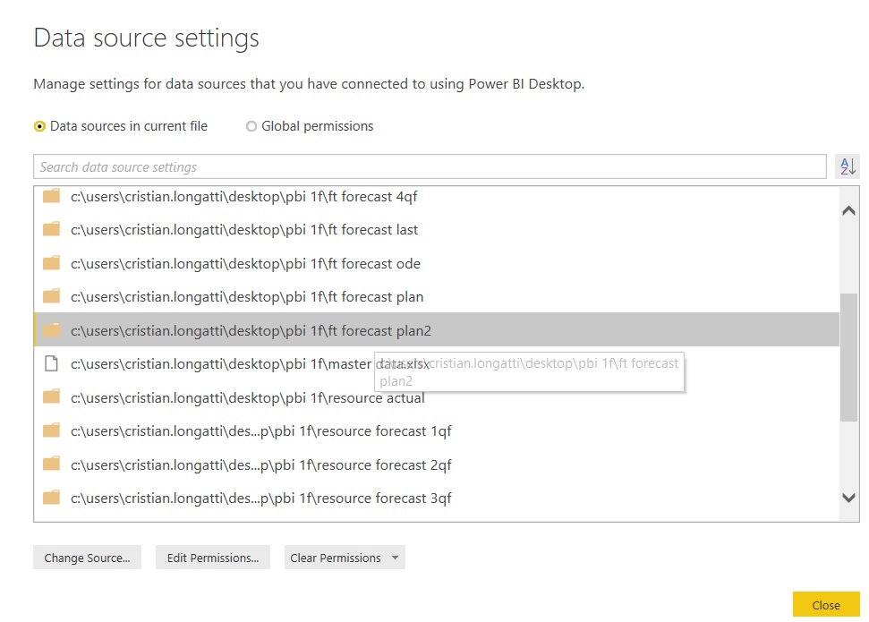 Solved: Remove Data source Settings - Microsoft Fabric Community