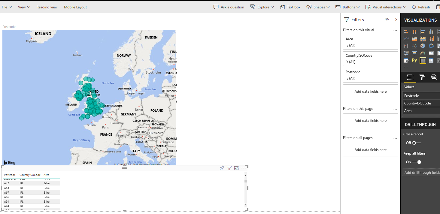 Published BI map is different from desktop BI map ... - Microsoft ...