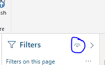 Solved: How to hide filter pane? - Microsoft Fabric Community