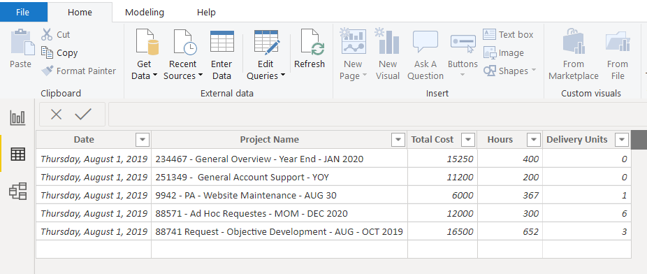 Solved: Trying to split text into two columns with an inco ...
