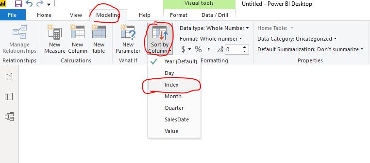 Sort Column data in reverse order in Matrix visual - Microsoft Fabric ...