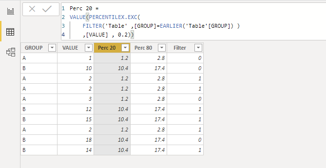 Solved: Re: Segment data based on percentile by group - Microsoft ...