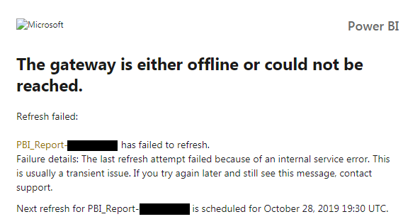 Solved: Data Refresh Failed - Microsoft Fabric Community