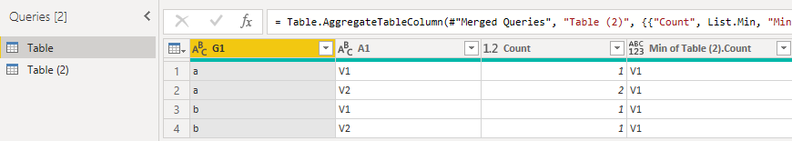 Solved: Power M Query custom aggregate function to return ...