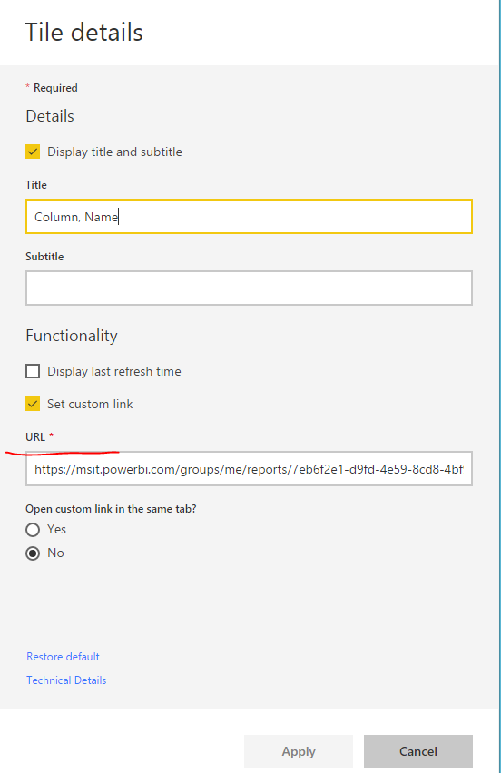How to call one power bi report/dashboard to other... - Microsoft ...