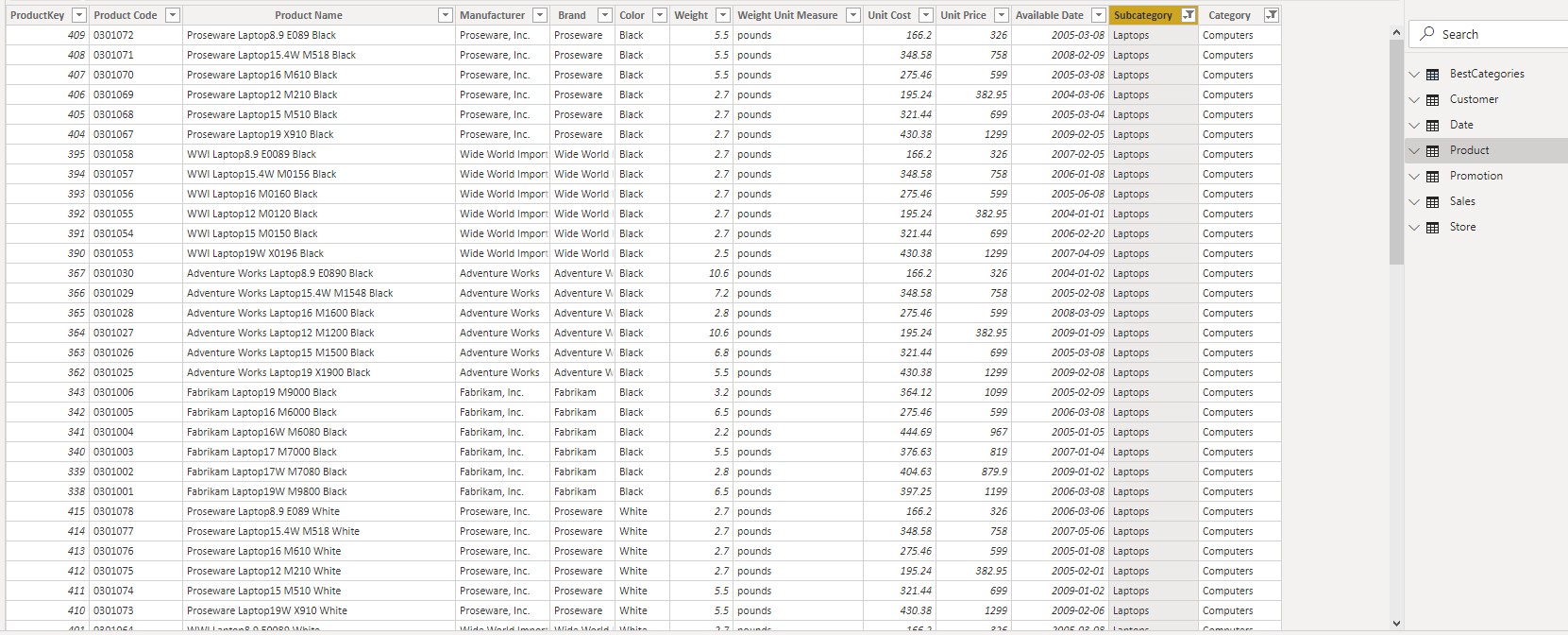 Advanced use of tables - from "The Definititive Gu... - Microsoft ...