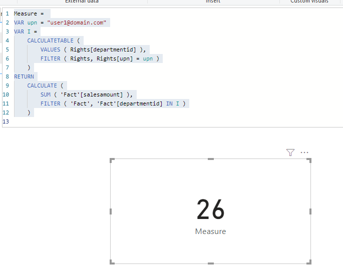 Solved: Measure with own department vs. total company (not ...