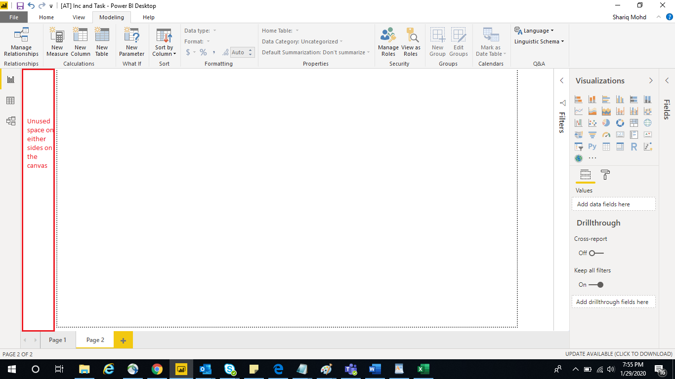 Solved: Dotted border restricting PBI desktop real estate ...