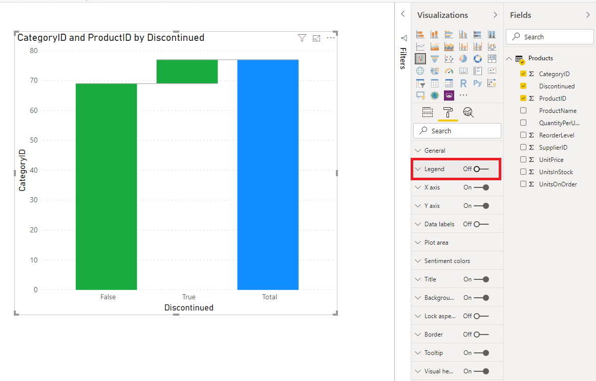 Solved: Waterfall Chart - Getting Rid of Labels - Microsoft Fabric ...