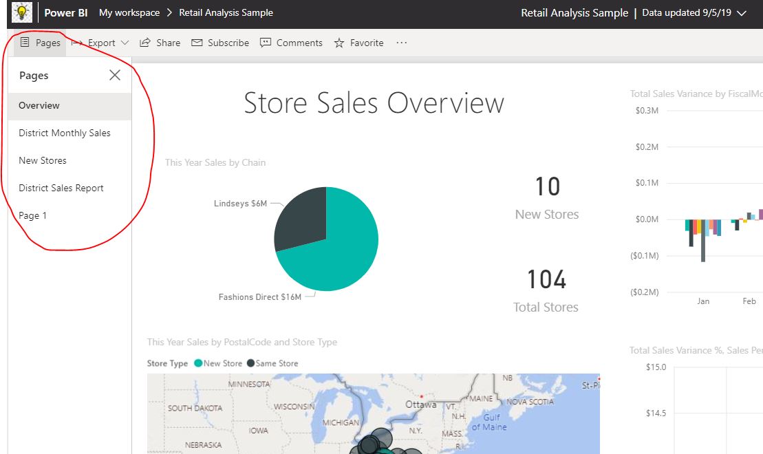 Hiding navigation pane with pages in desktop Power... - Microsoft ...
