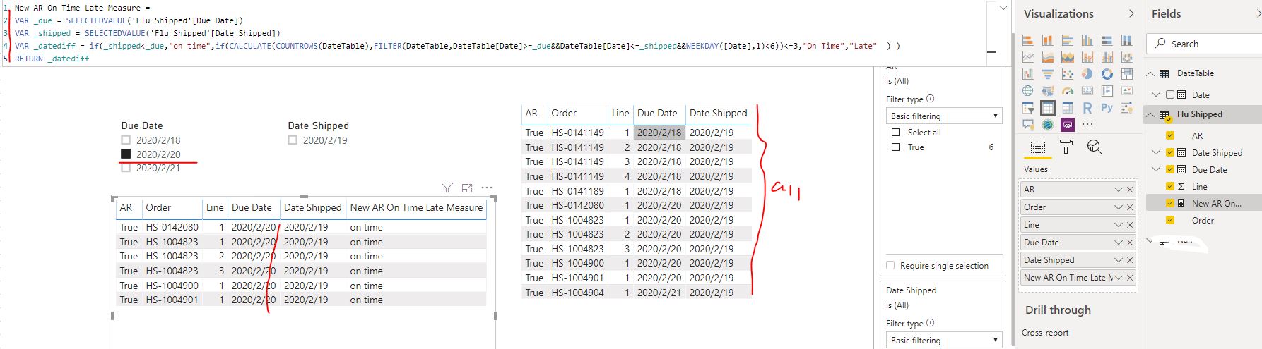 Measure is ignoring all filters and slicers - Microsoft Fabric Community