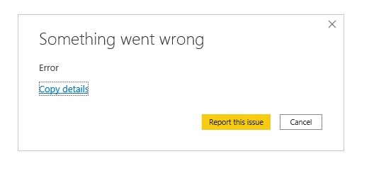 Error using Essbase connector "The data at the roo... - Microsoft Fabric Community