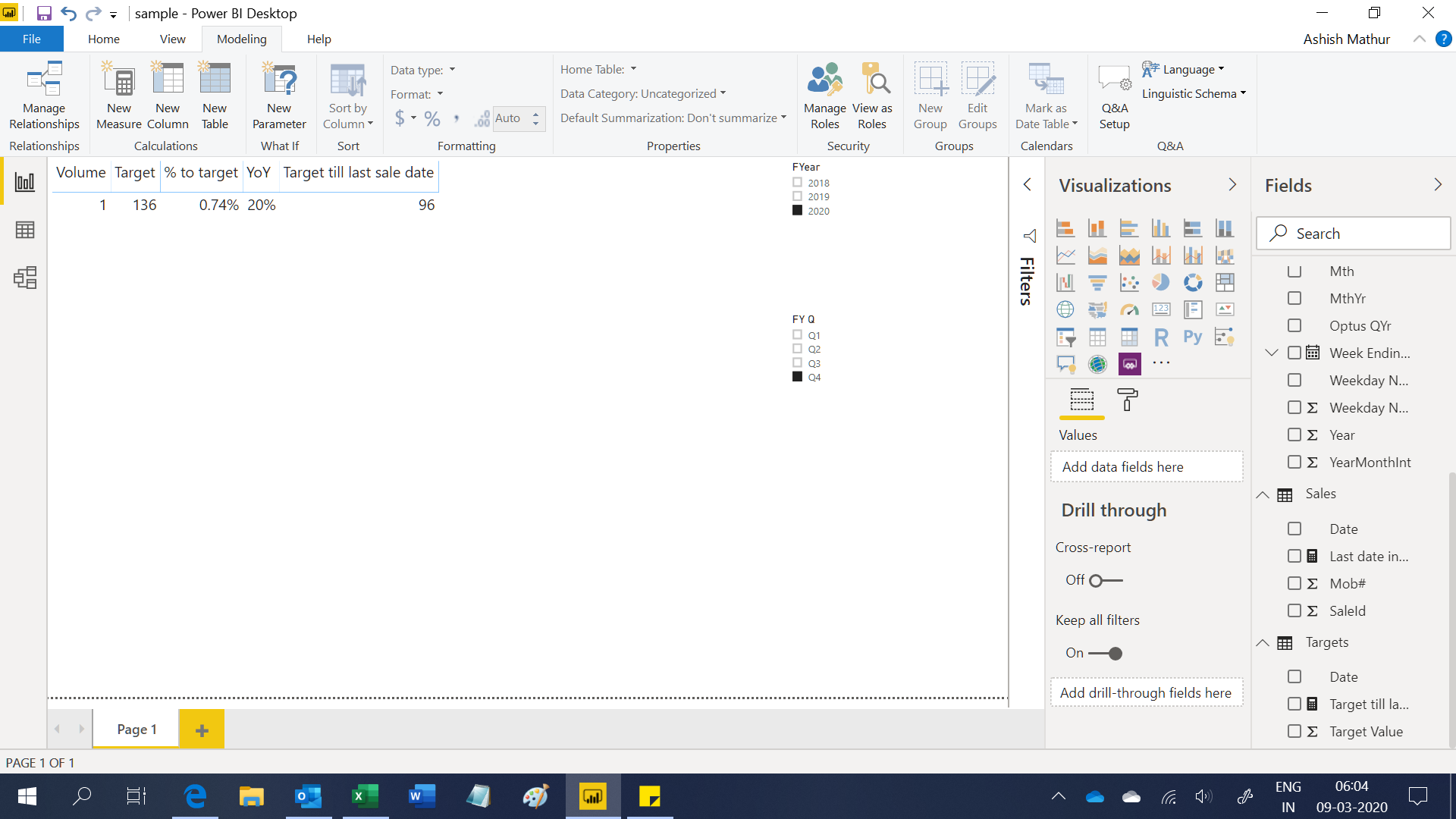 Solved: How to calculate QTD and YoY with custom fiscal qu... - Microsoft Fabric Community