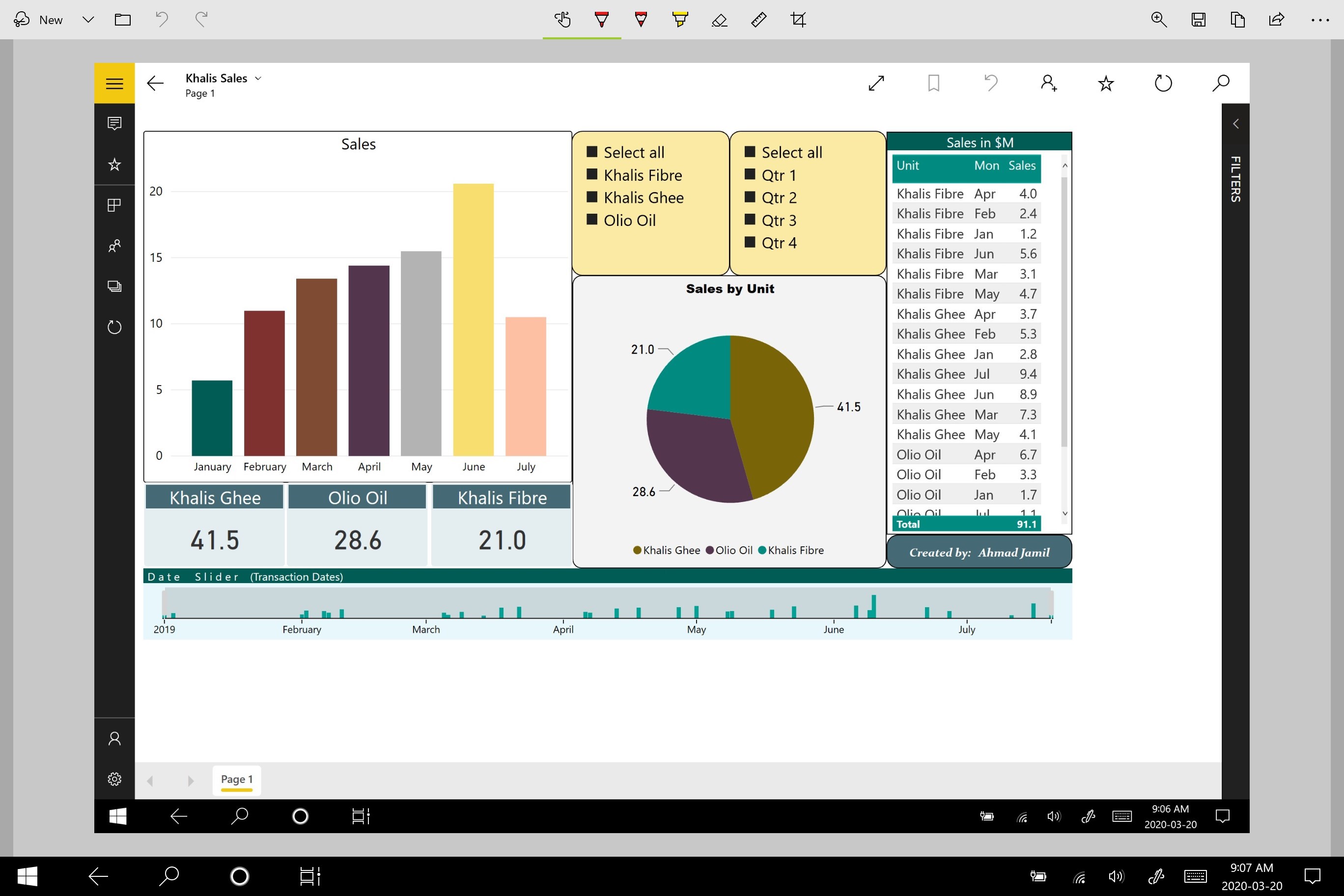 Power BI Desktop on Surface Pro 7, i7 - can't use ... - Microsoft ...