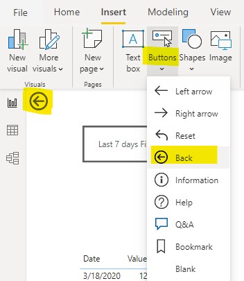 Solved: Create a last 7 days date filter button which upda ...