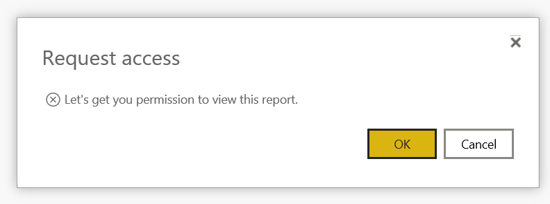 Solved: How to disable/deactivate request access pop-up or ...