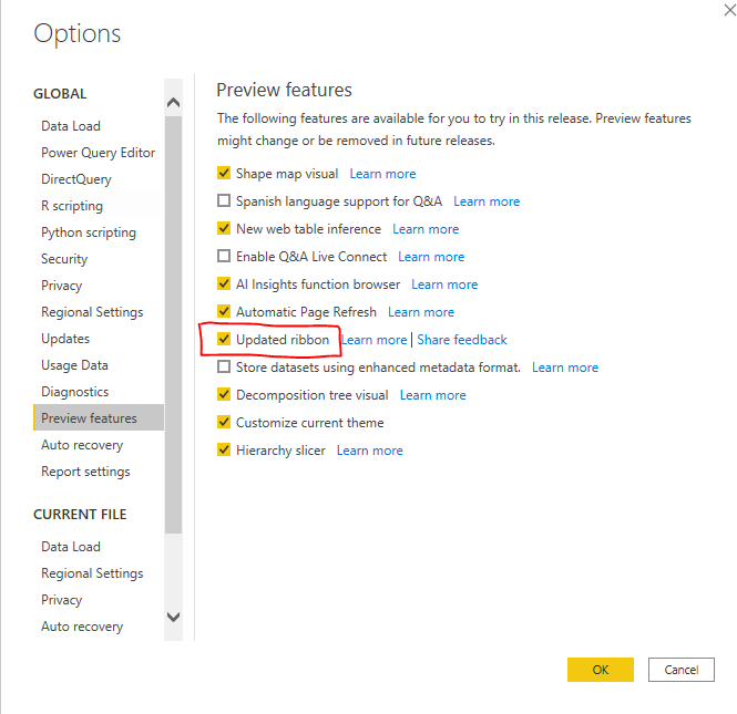 Column Tools tab does not show up - Microsoft Fabric Community