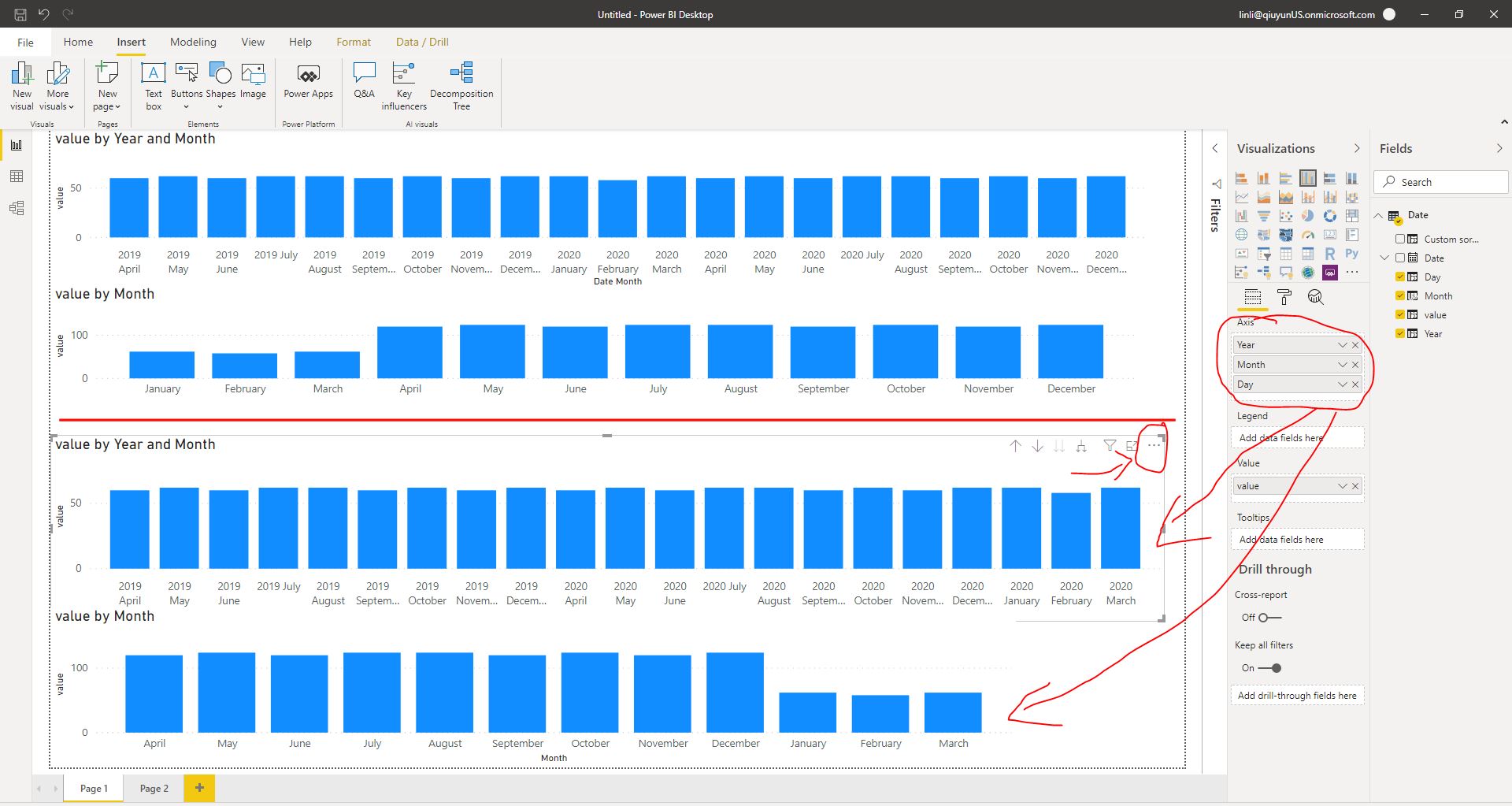 Ordering Months for 12 Months Rolling Graph - Microsoft Fabric Community
