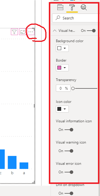 change icon option menu - Microsoft Fabric Community