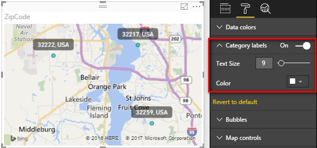 Zip Code Labels on Filled Maps - Microsoft Fabric Community
