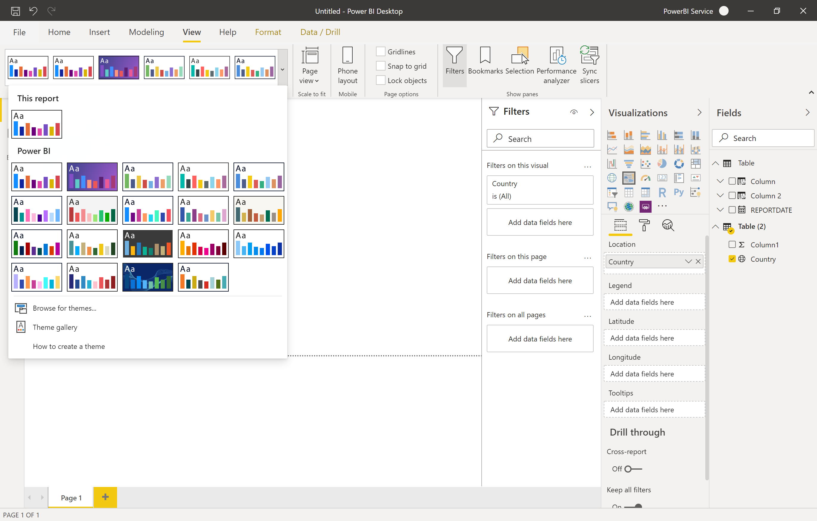 Solved: Can't find Import JSON Theme in new version of Des ...