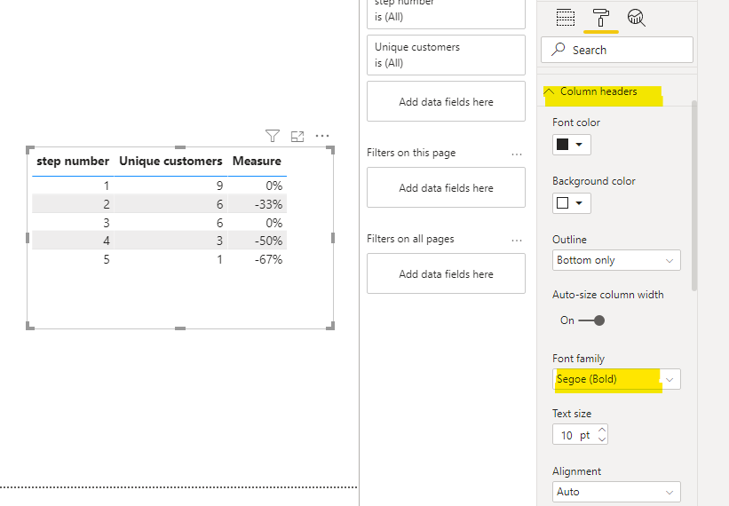 Solved: theme json for visuals (fontfamily) - Microsoft Fabric Community