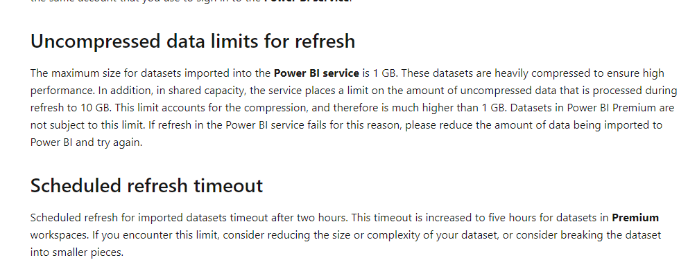 Solved: Service giving an error of uncompressed data limit ...