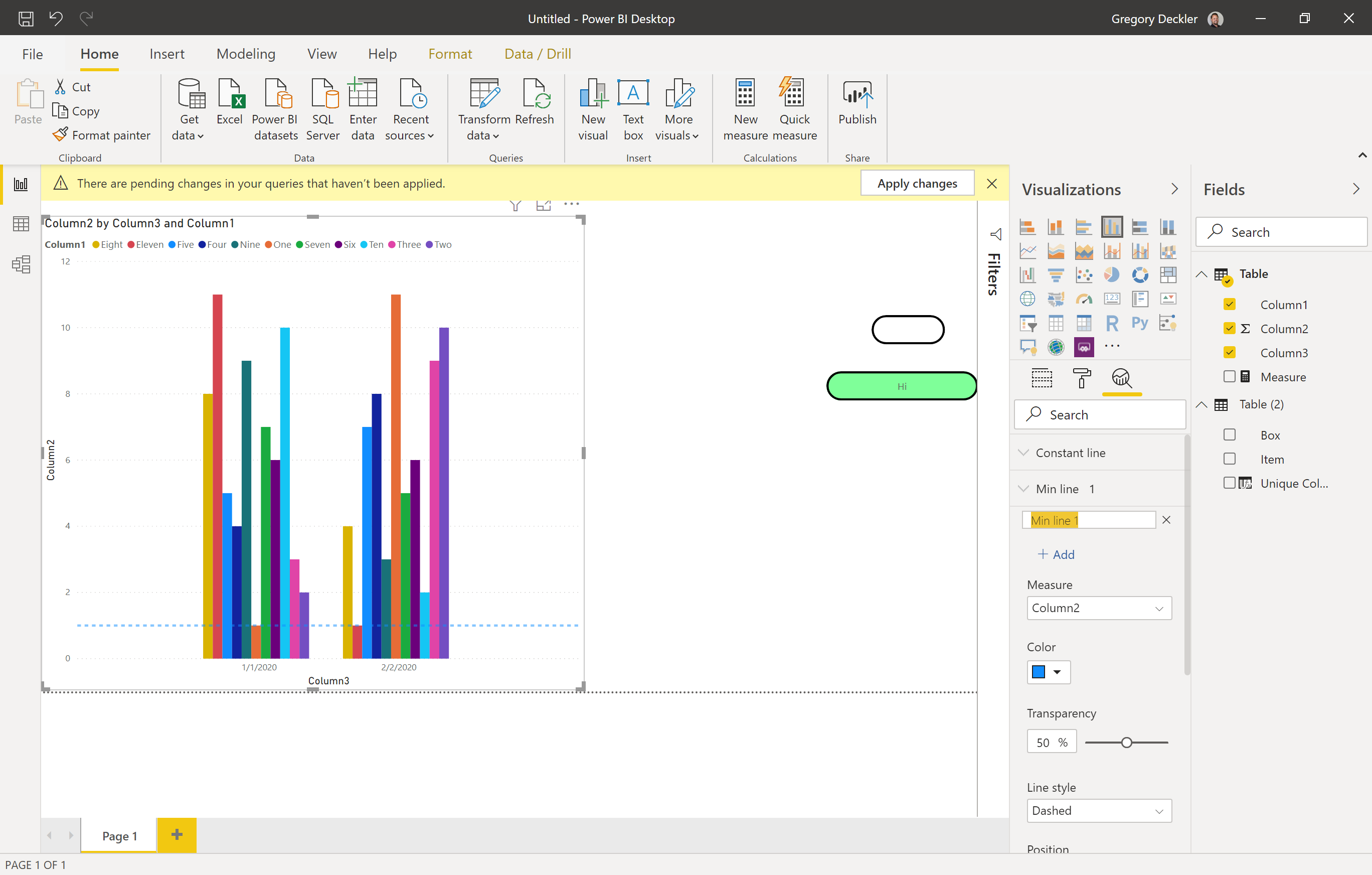 Solved: Min and Max Line Data Labels Help - Microsoft Fabric Community