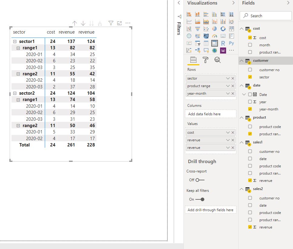 Lookupvalue before calculate gross margin from var... - Microsoft ...