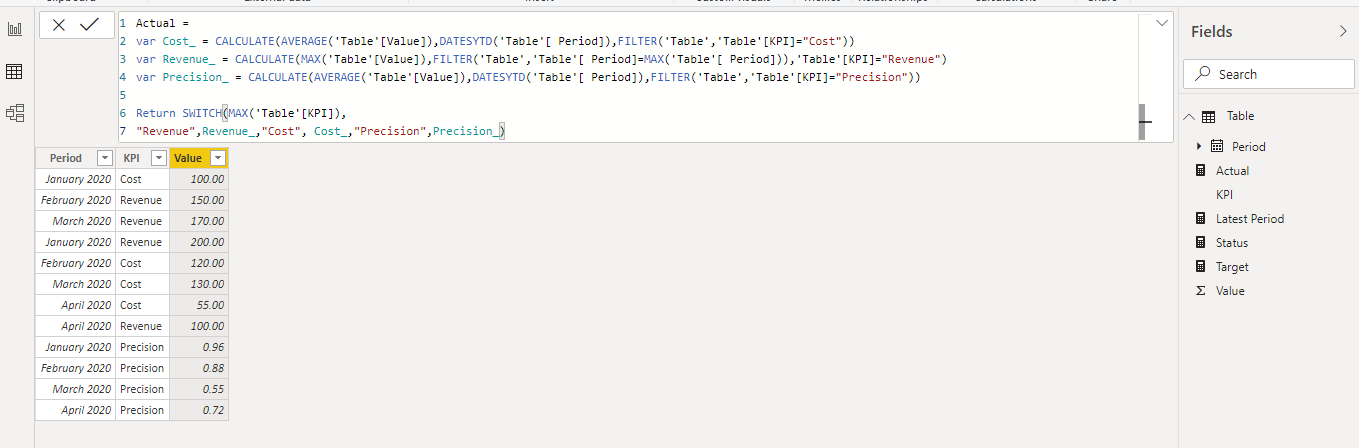 Adding icons to table visual based on field value - Microsoft Fabric ...