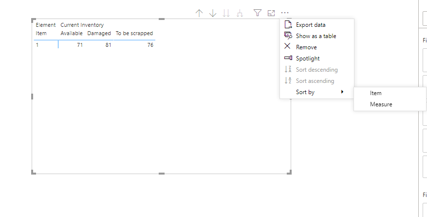 Sort Matrix visual based on specific criteria - Microsoft Fabric Community